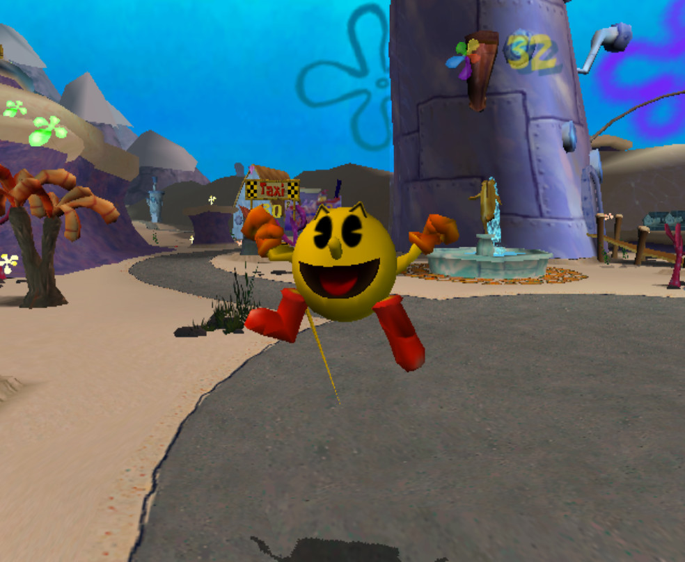 Pac-Man Mod for SpongeBob SquarePants: Battle for Bikini Bottom | BFBB Mods