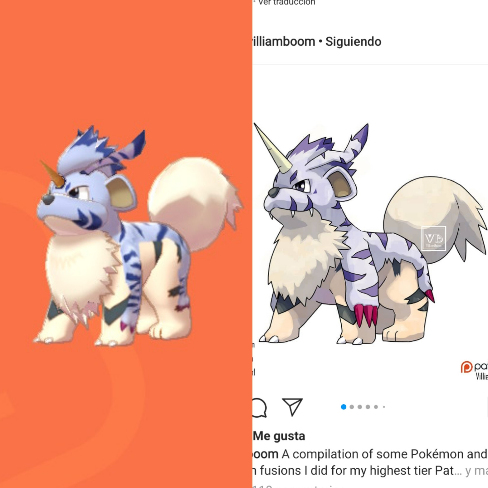 growlithe + gabumon FUSION [Pokemon Sword & Shield] [Mods]