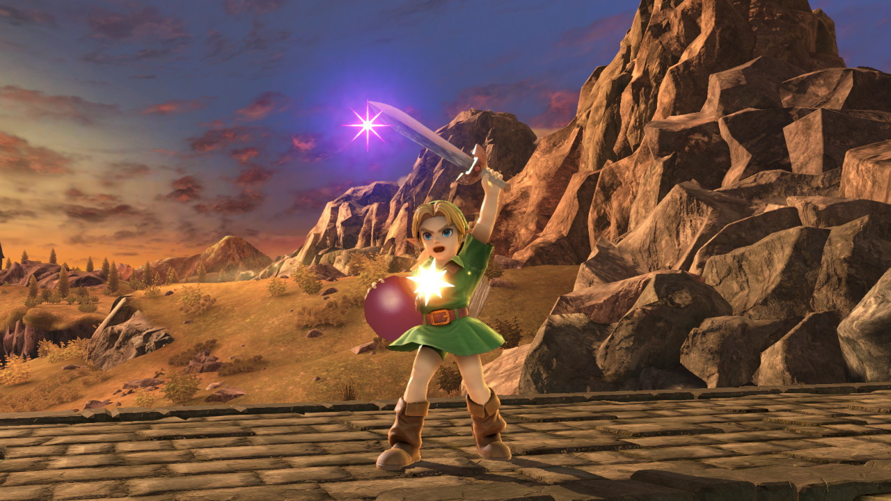 Smash 64 Bomb for Young Link [Super Smash Bros. Ultimate] [Mods]