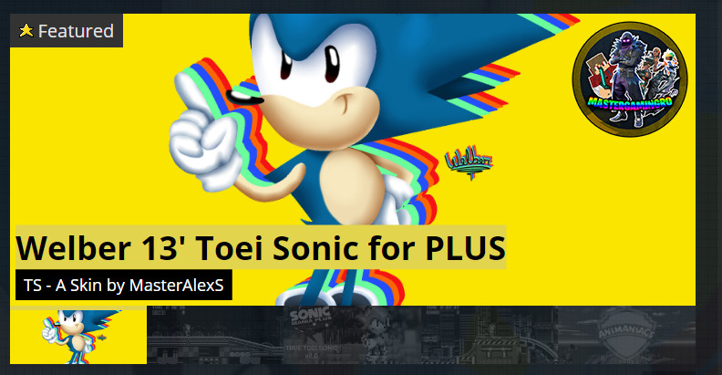 Welber 13' Toei Sonic for PLUS Mod for Sonic Mania | SM Mods