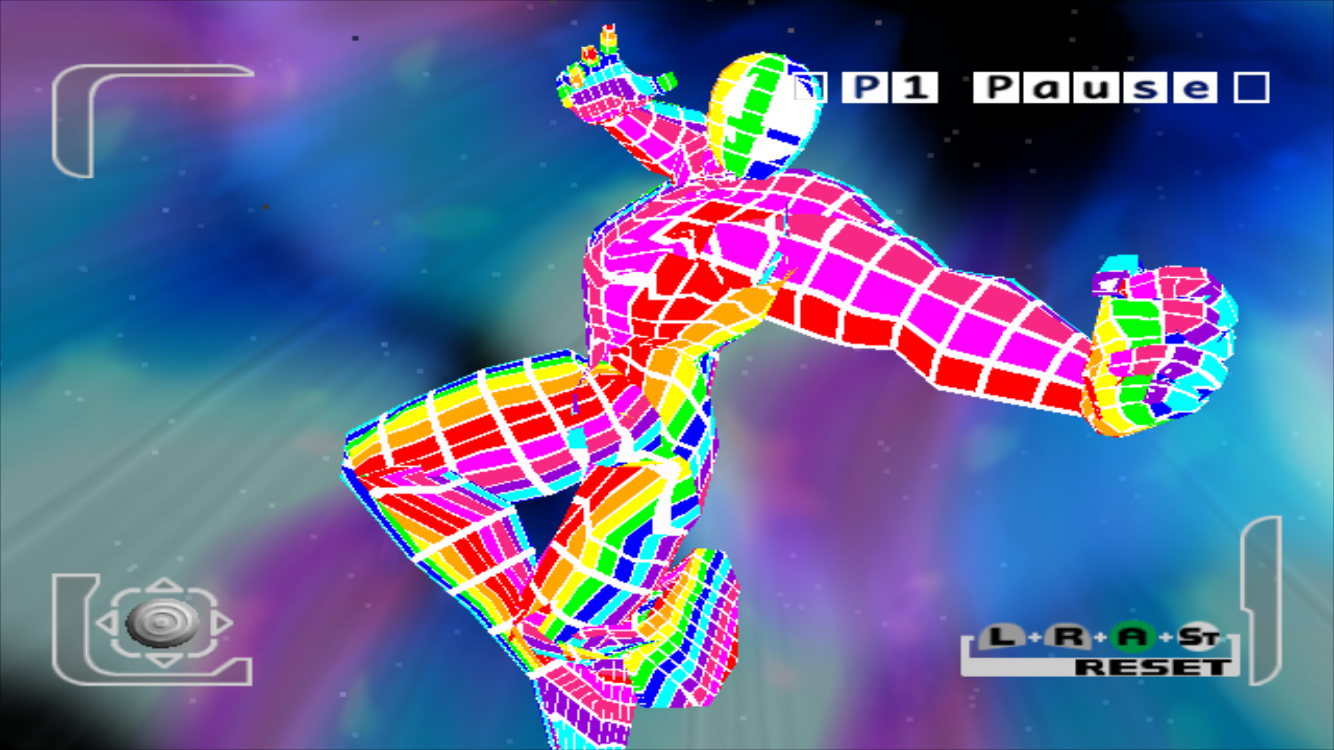 Rainbow Male Wireframe [Super Smash Bros. Melee] [Mods]