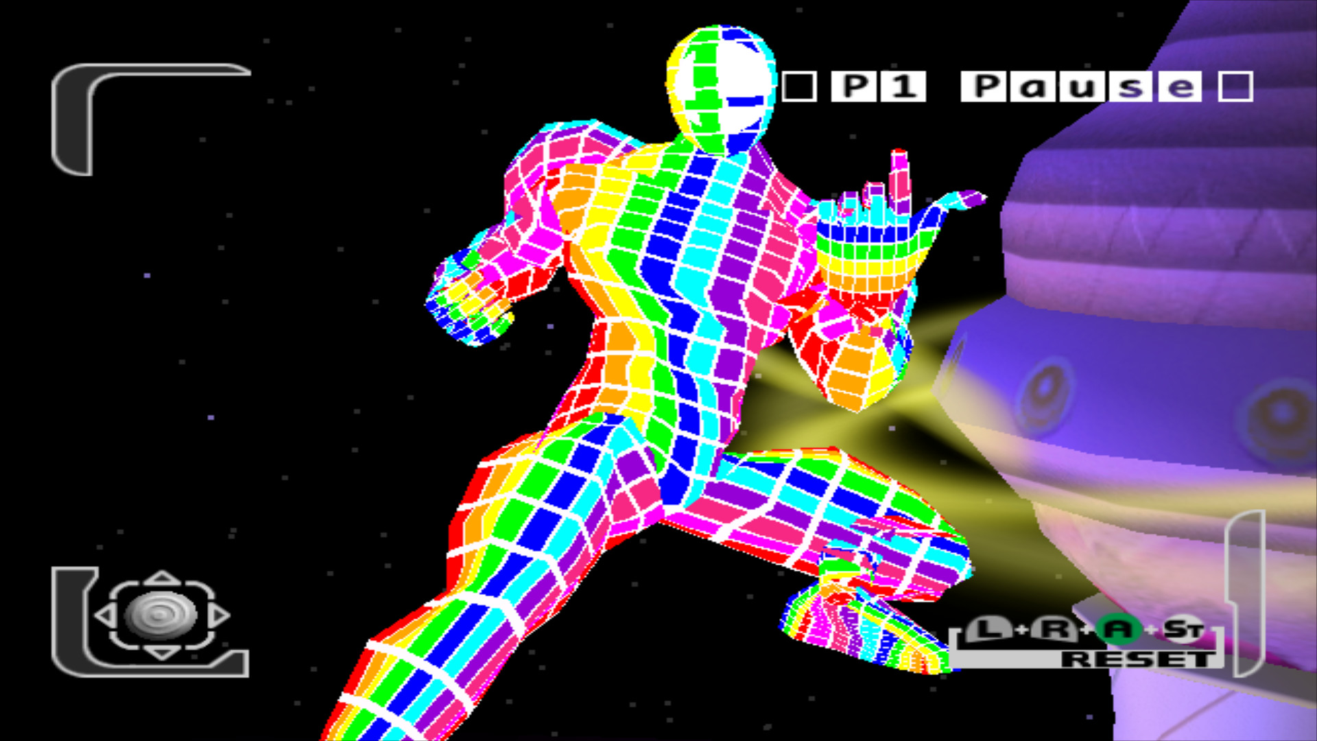 Rainbow Male Wireframe [Super Smash Bros. Melee] [Mods]