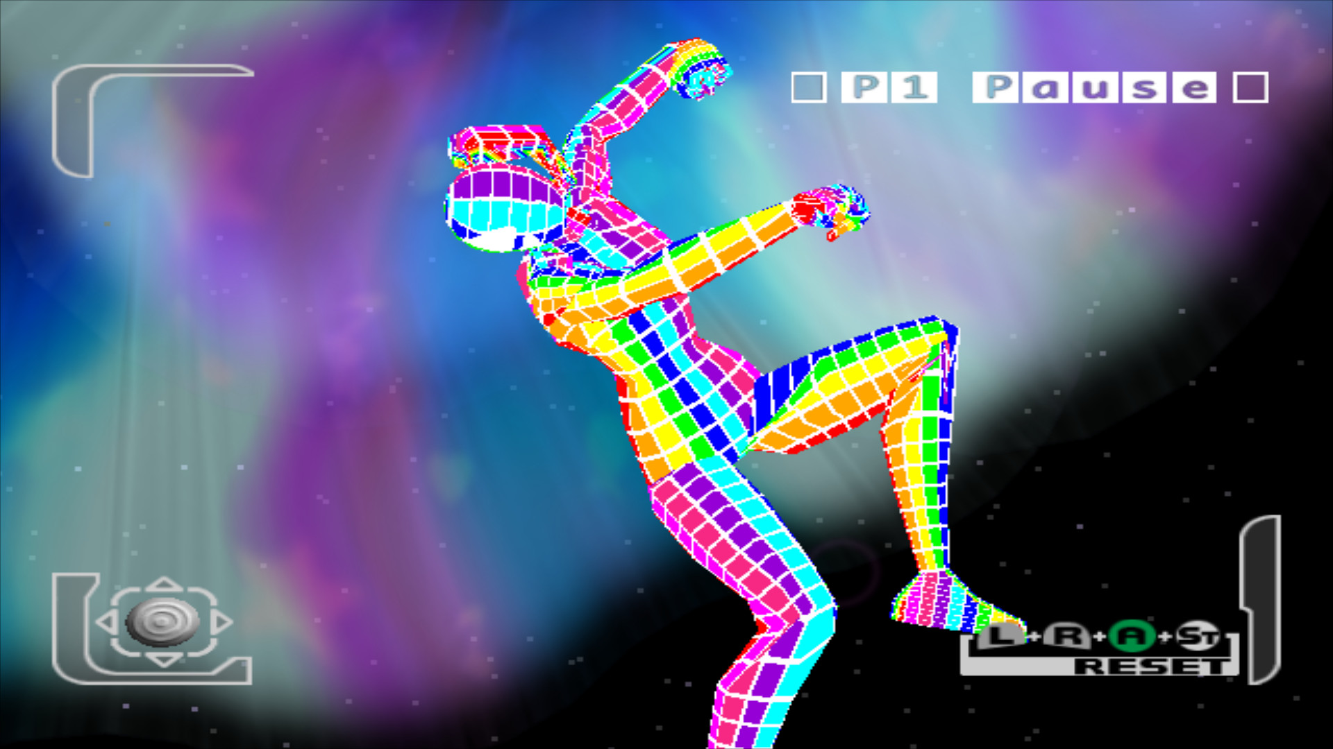 Rainbow Female Wireframe Mod for Super Smash Bros. Melee | SSBM Mods