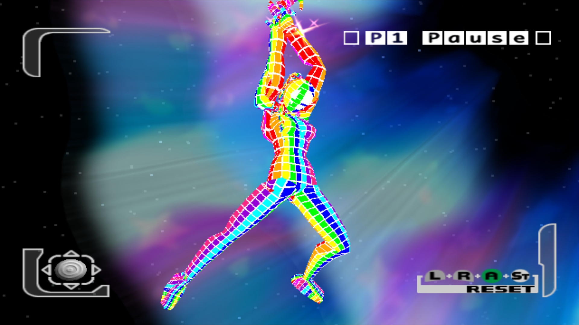 Rainbow Female Wireframe Mod for Super Smash Bros. Melee | SSBM Mods