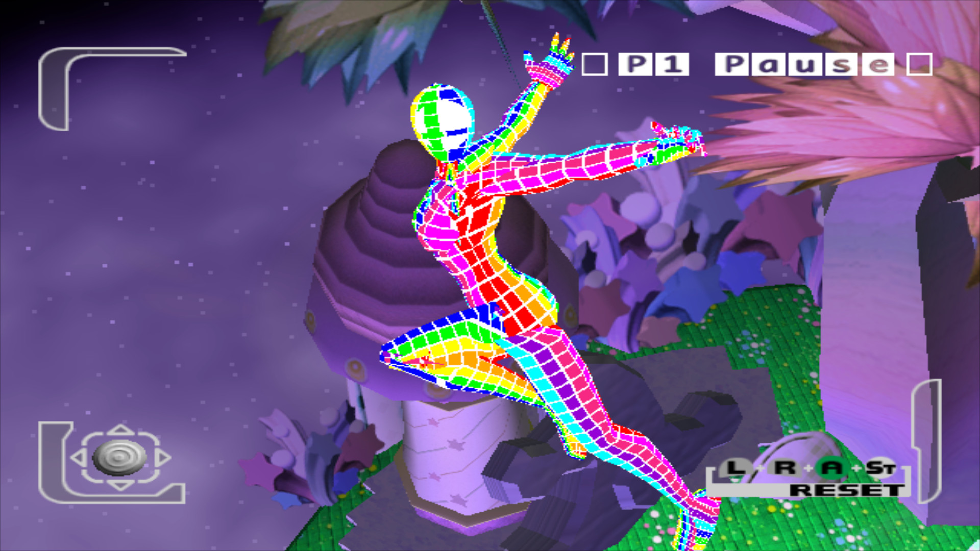 Rainbow Female Wireframe Mod for Super Smash Bros. Melee | SSBM Mods