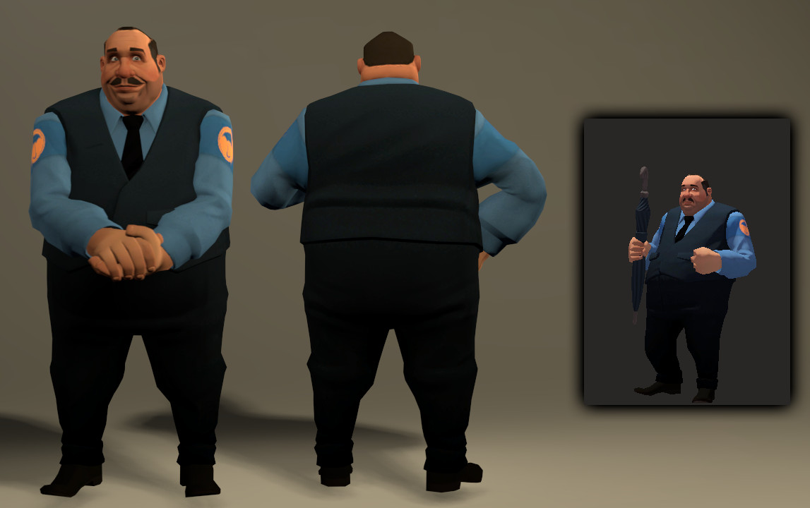 Dark Apparel Civilian Mod for Team Fortress 2 Classified | TF2Classic Mods