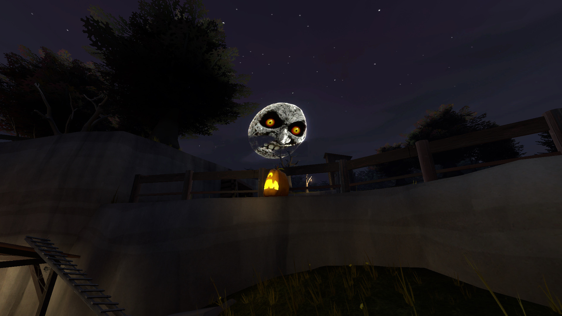 Majora's Mask Moon on some skyboxes Mod for Team Fortress 2 | TF2 Mods