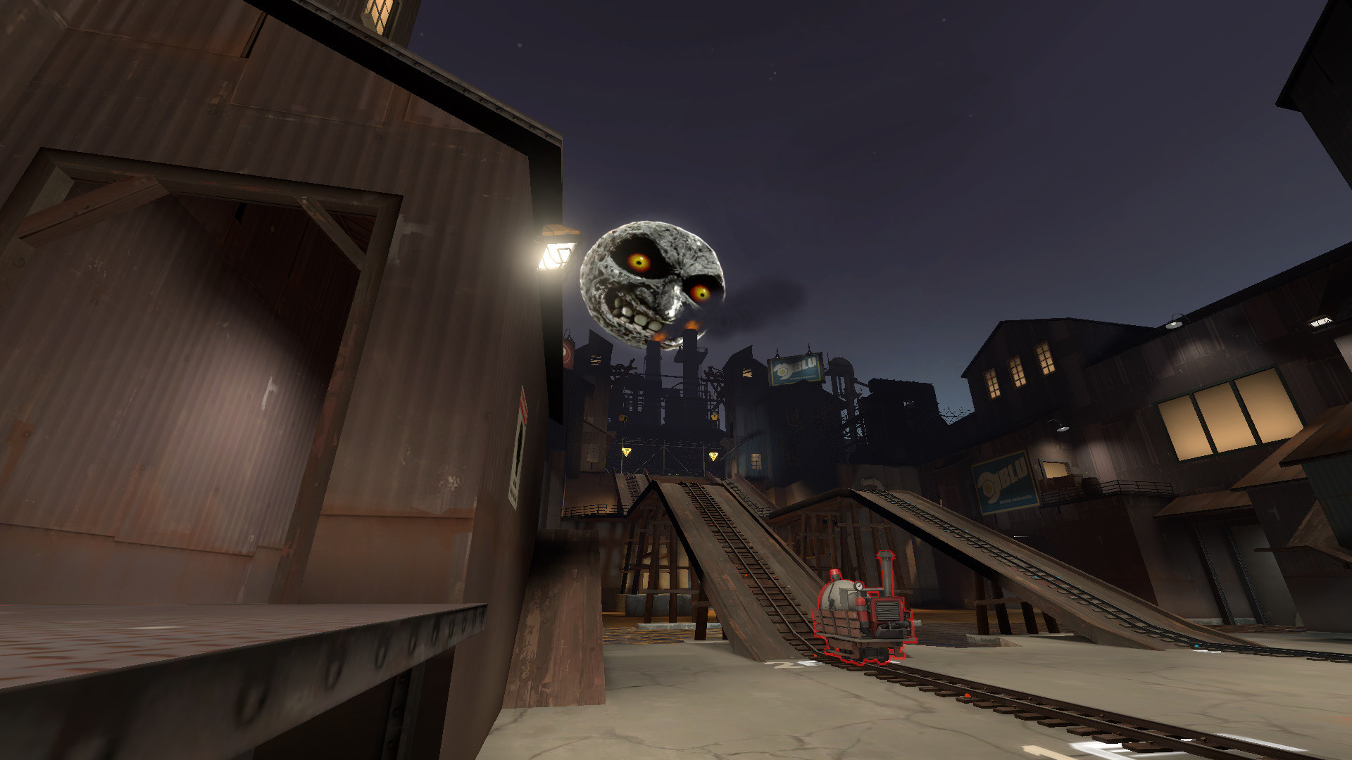 Majora's Mask Moon on some skyboxes Mod for Team Fortress 2 | TF2 Mods