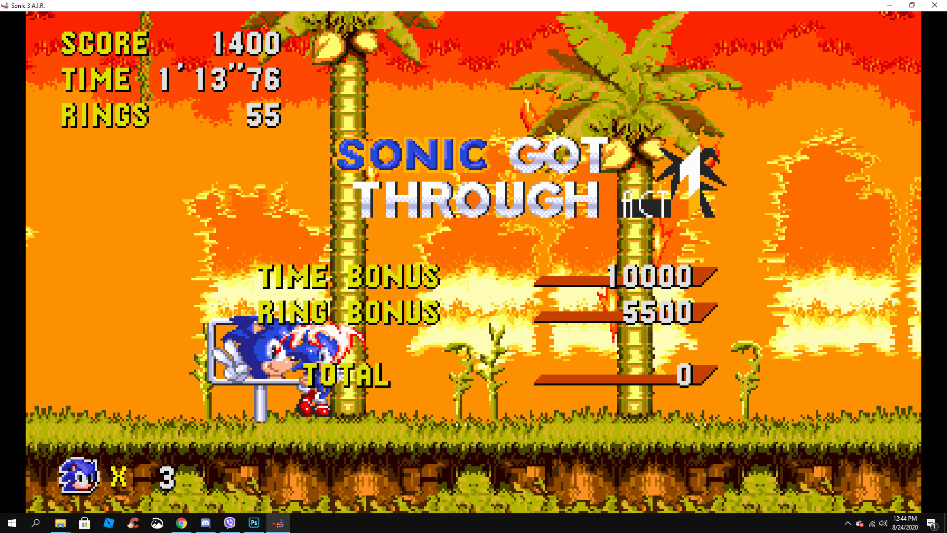 sonic mania HUD sonic 2 edition Mod for Sonic 3 A.I.R. | S3AIR Mods