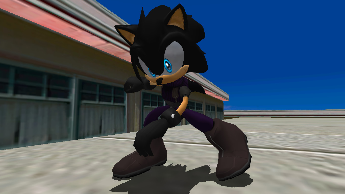 Zack The Hedgehog MF ZACK In Sonic Channel Art Style | Sonic The