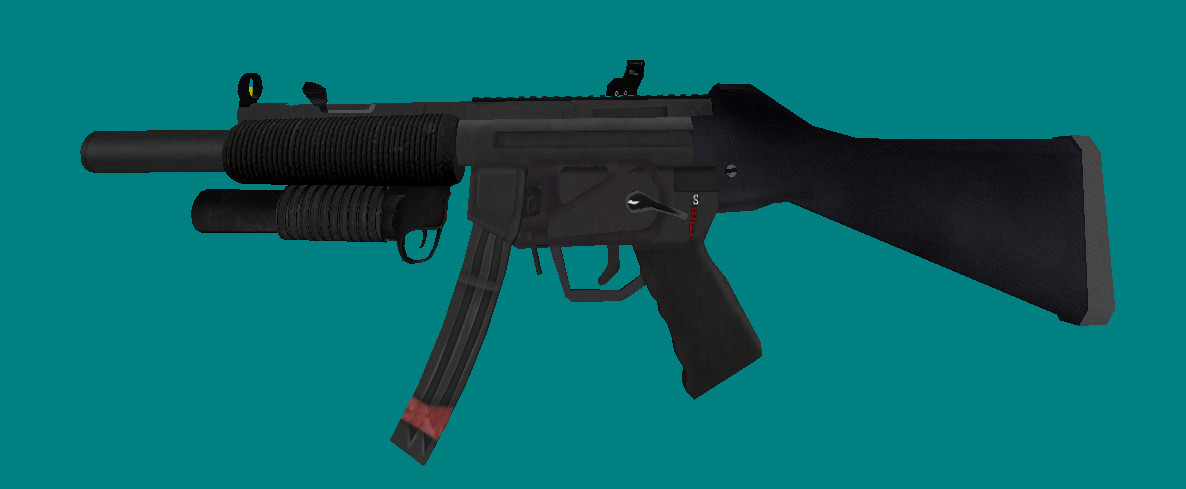 MP5 SD2+M203(custom animation) Mod for Half-Life | HL Mods