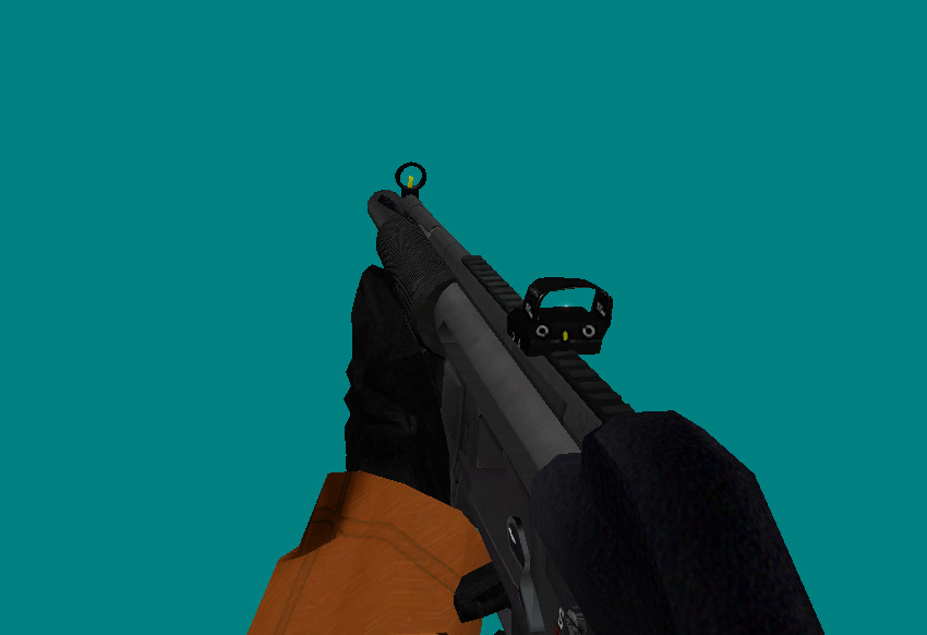 MP5 SD2+M203(custom animation) Mod for Half-Life | HL Mods