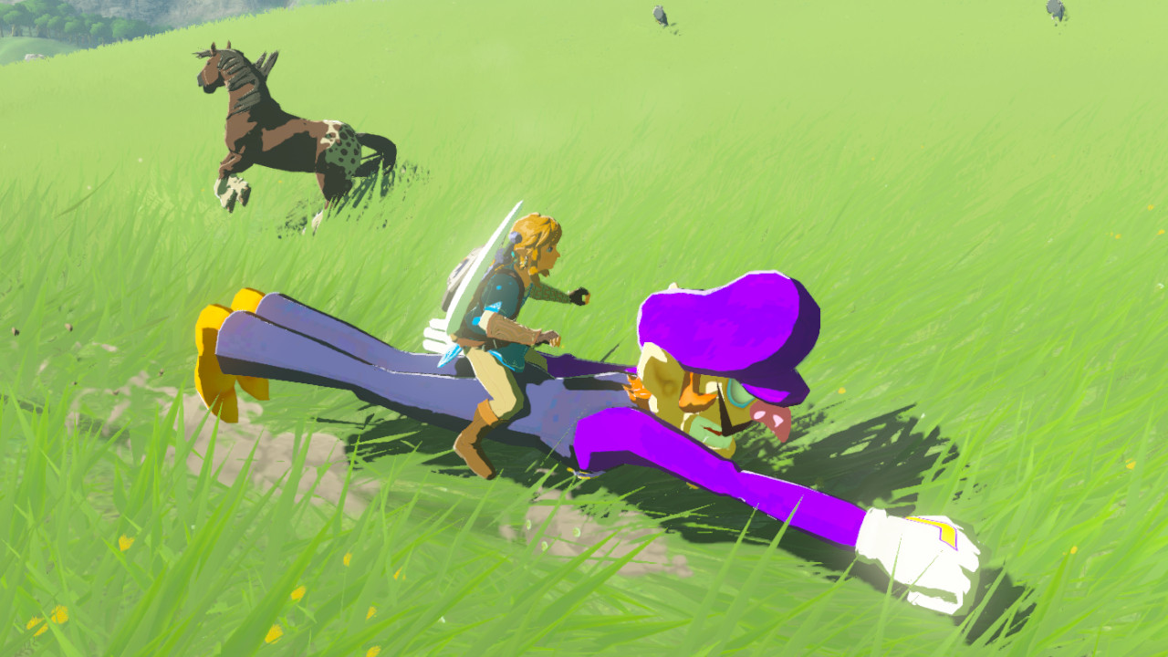 Screaming Waluigi > Master Cycle Zero Mod for The Legend of Zelda ...