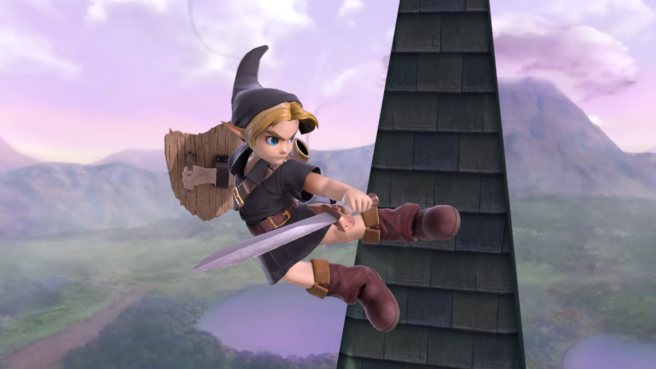 Melee Young Link Black Alt Mod for Super Smash Bros. Ultimate | SSBU Mods