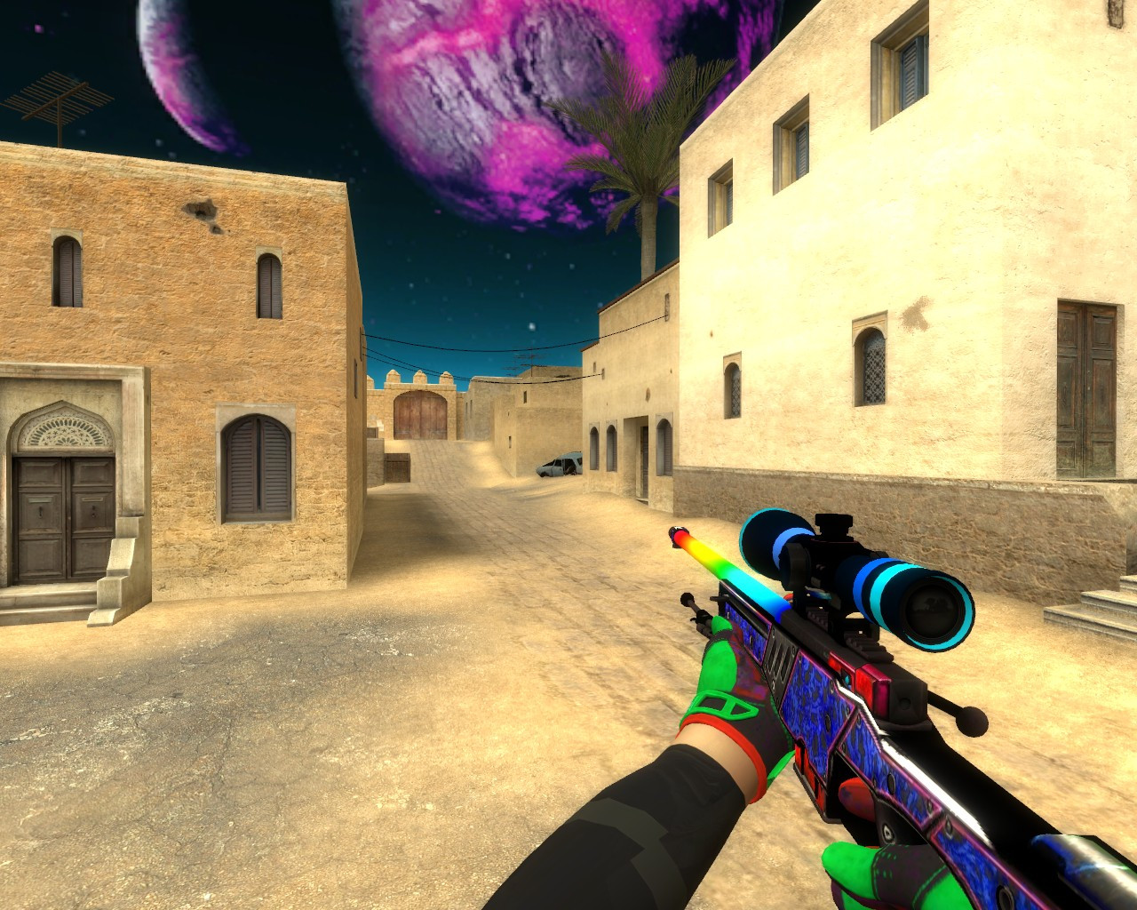 AWP|Neon Chaos By Sensei(Rainbow Changing Colors) Mod for Counter ...