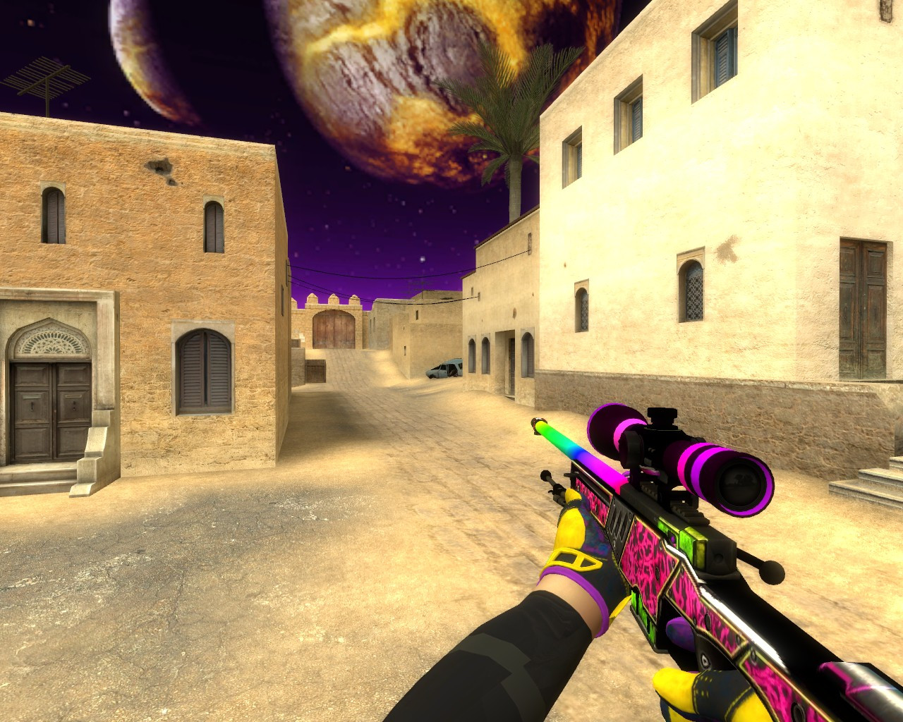 AWP|Neon Chaos By Sensei(Rainbow Changing Colors) Mod for Counter ...
