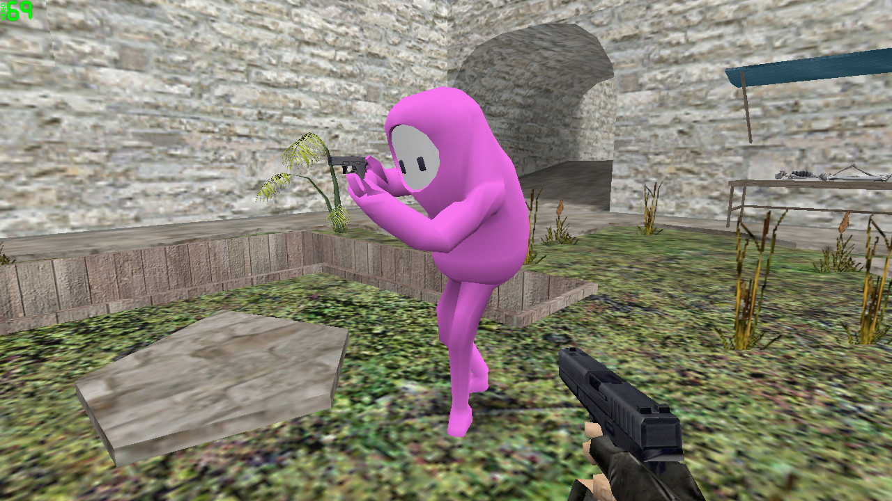 Fall Guys Mod for Counter-Strike 1.6 | CS1.6 Mods