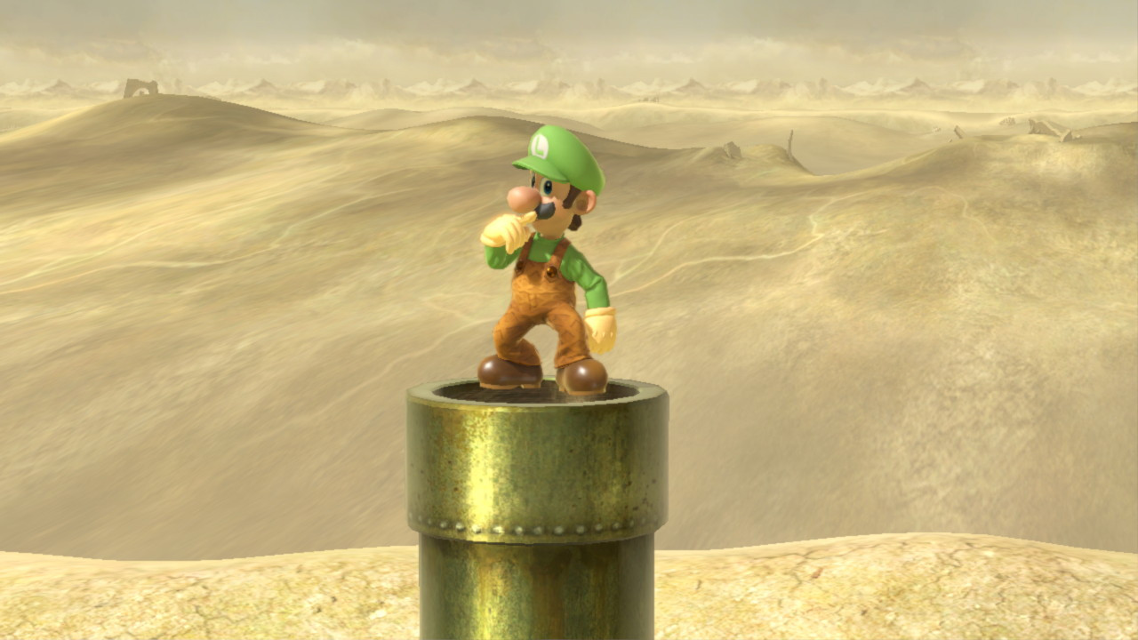 Pistachio Ice Cream Luigi Mod for Super Smash Bros. Ultimate | SSBU Mods