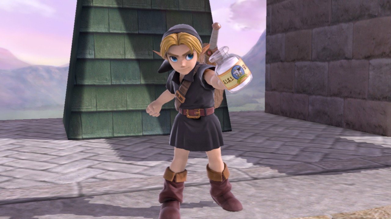Melee Young Link Black Alt Mod for Super Smash Bros. Ultimate | SSBU Mods