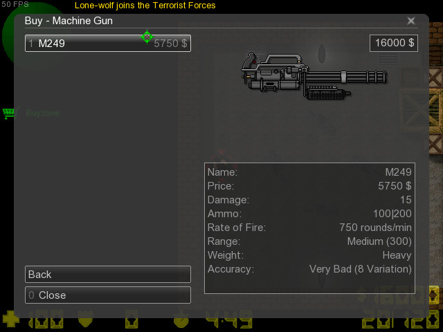 Ol' Painless [CS2D] [Mods]