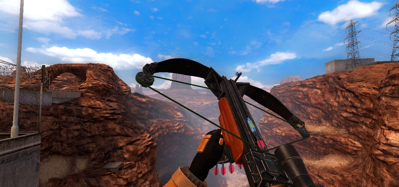 Improved Crossbow Stock Texture Mod for Black Mesa | BM Mods