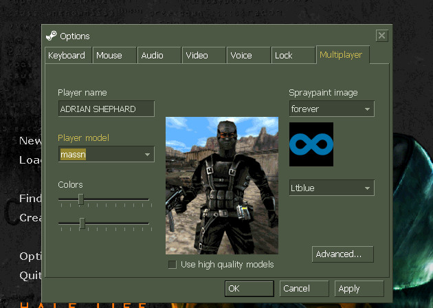 fixed hl op4 player models portraits Mod for Half-Life: Opposing Force ...