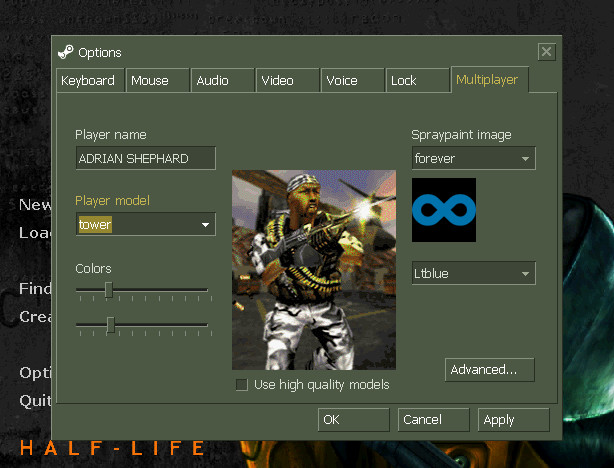 fixed hl op4 player models portraits Mod for Half-Life: Opposing Force ...