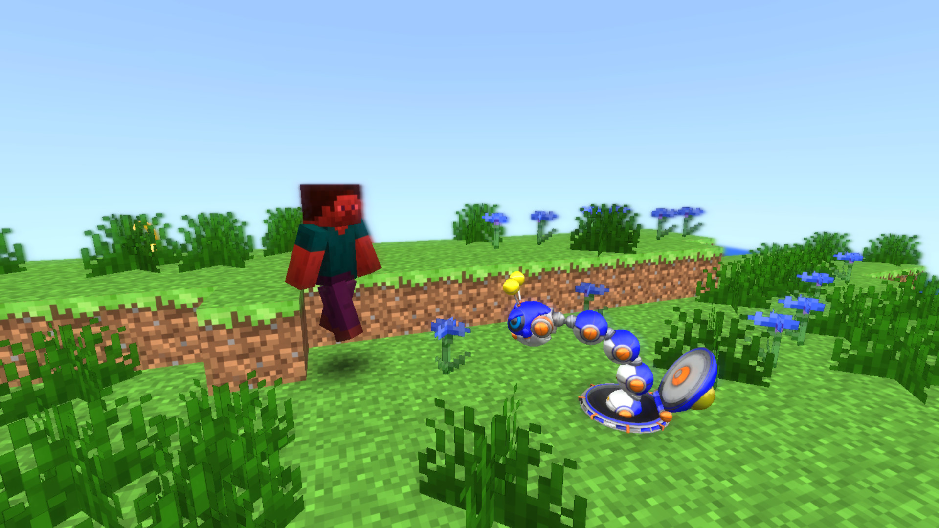 Remastered Steve Mod for Sonic World | SW Mods