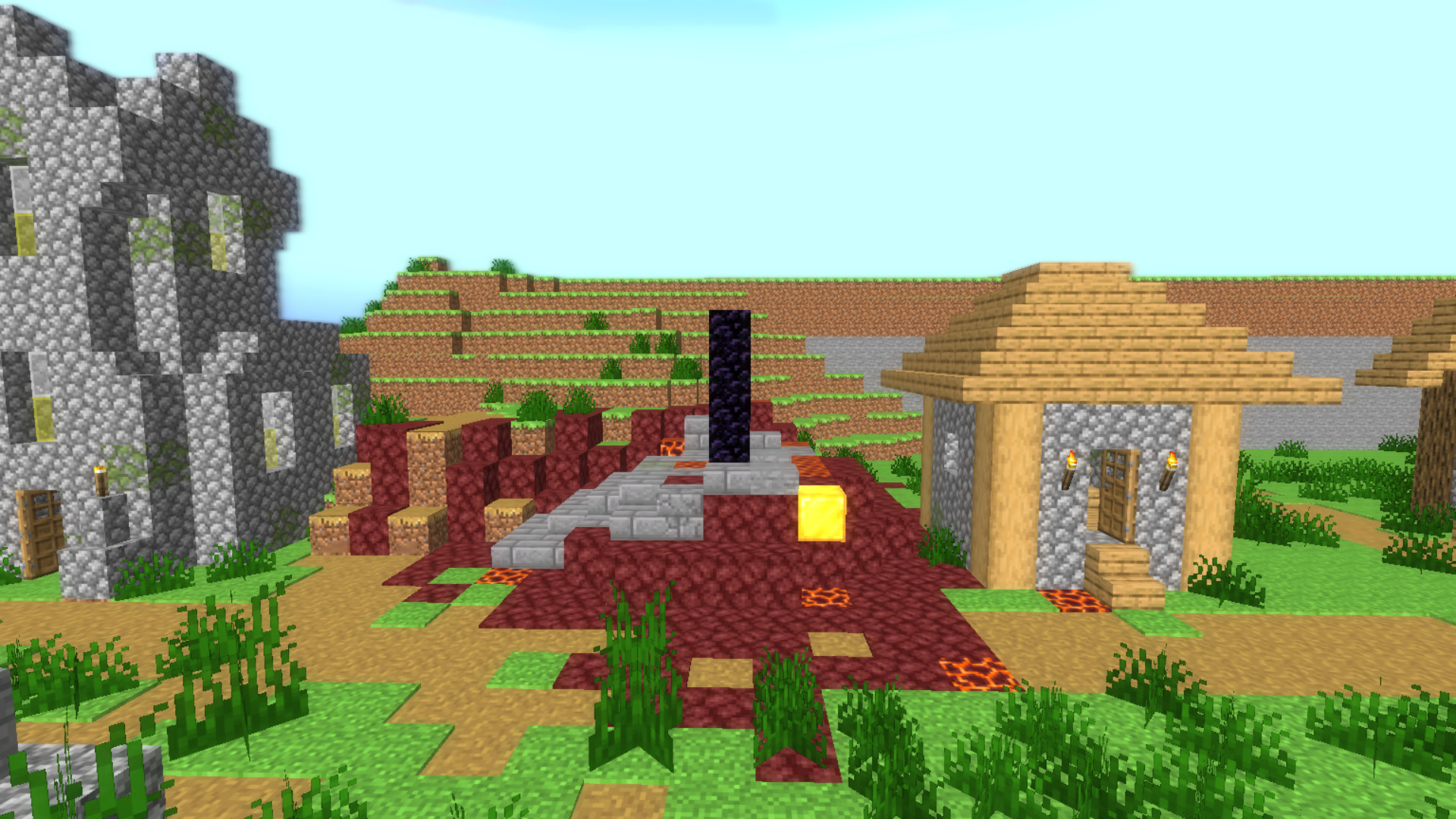 Minecraft Village Mod for Sonic World | SW Mods