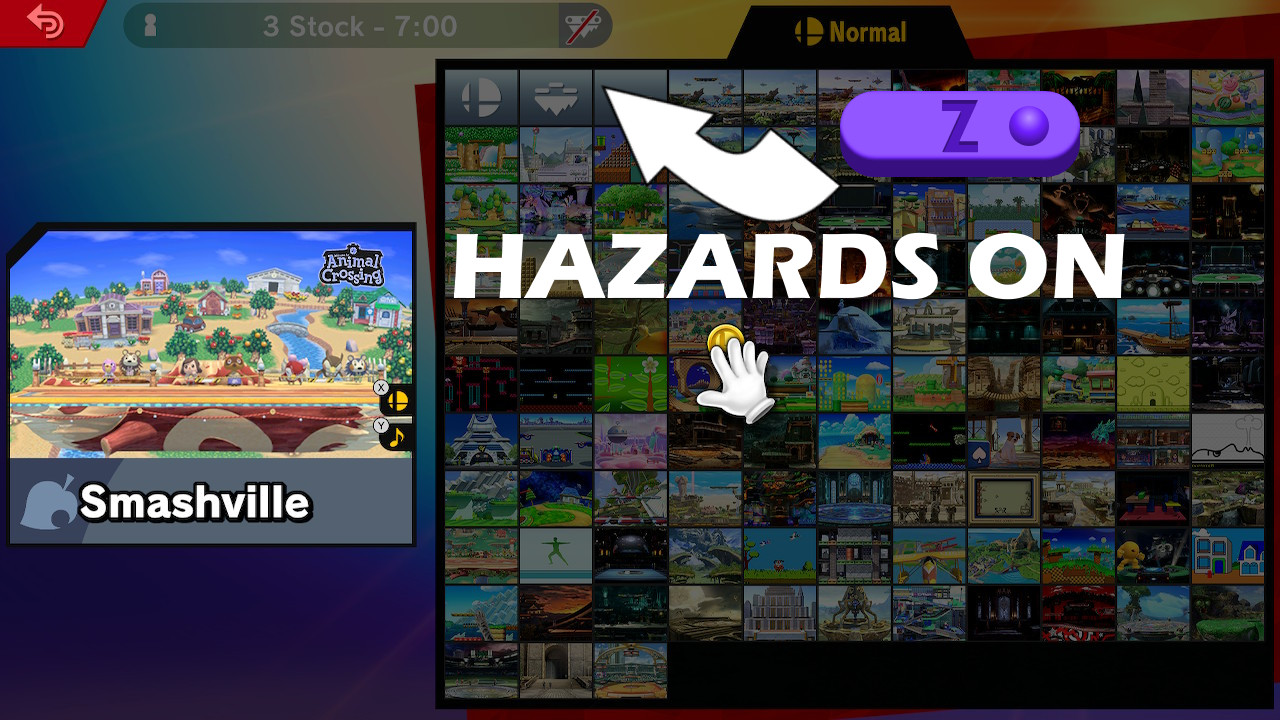 Stage Hazard Toggle Mod for Super Smash Bros. Ultimate | SSBU Mods