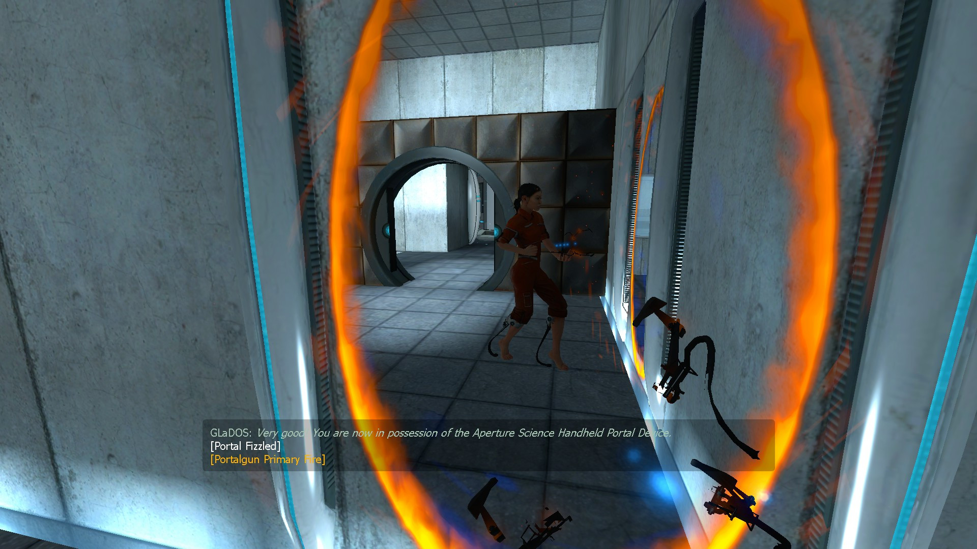 Portalgunless Claws [Portal] [Mods]