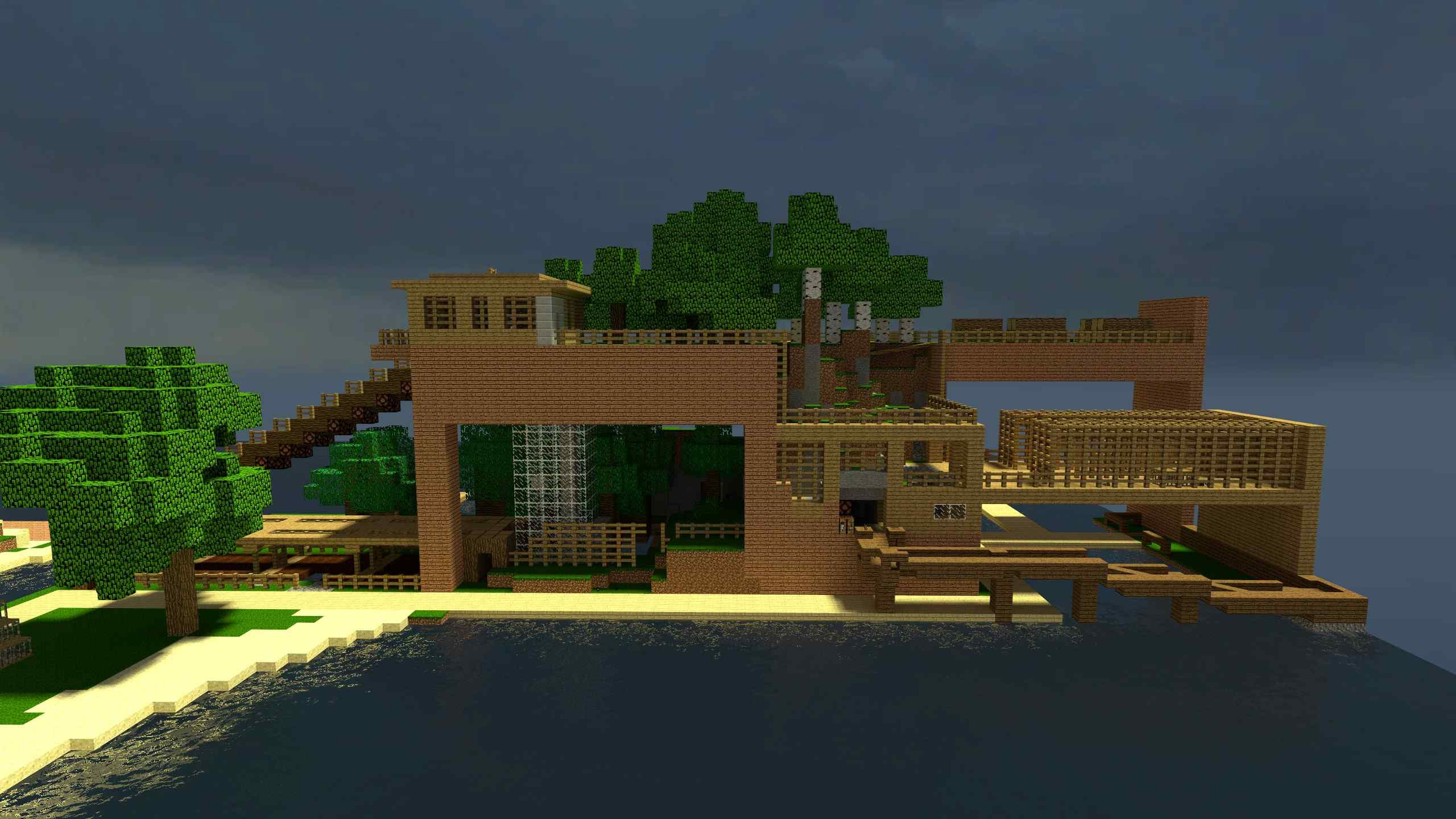 Minecraft Island Mod for Half-Life 2: Deathmatch | HL2:DM Mods