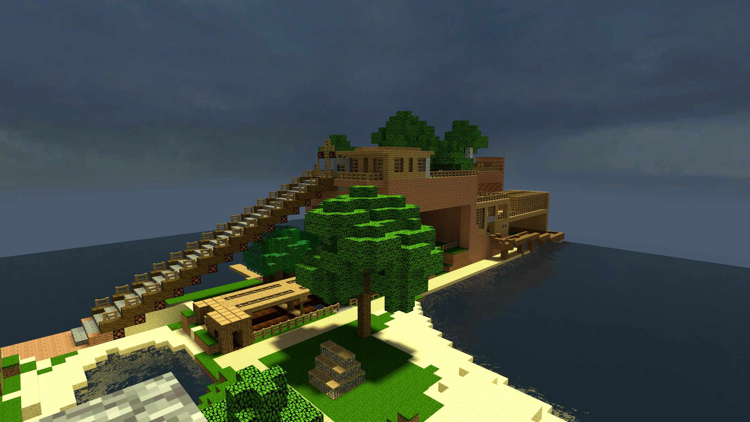 Minecraft Island Mod for Half-Life 2: Deathmatch | HL2:DM Mods