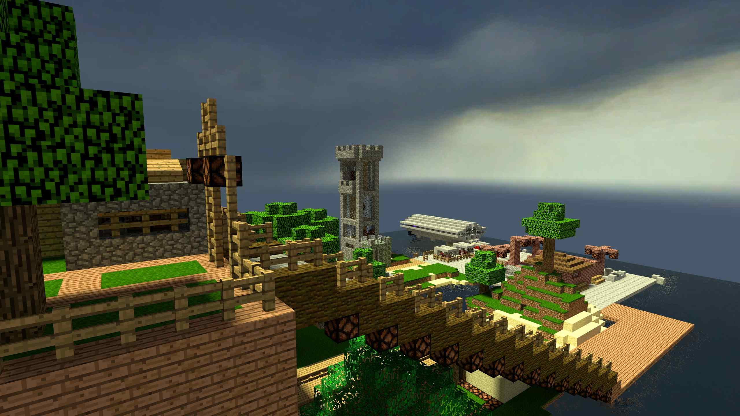 Minecraft Island Mod for Half-Life 2: Deathmatch | HL2:DM Mods