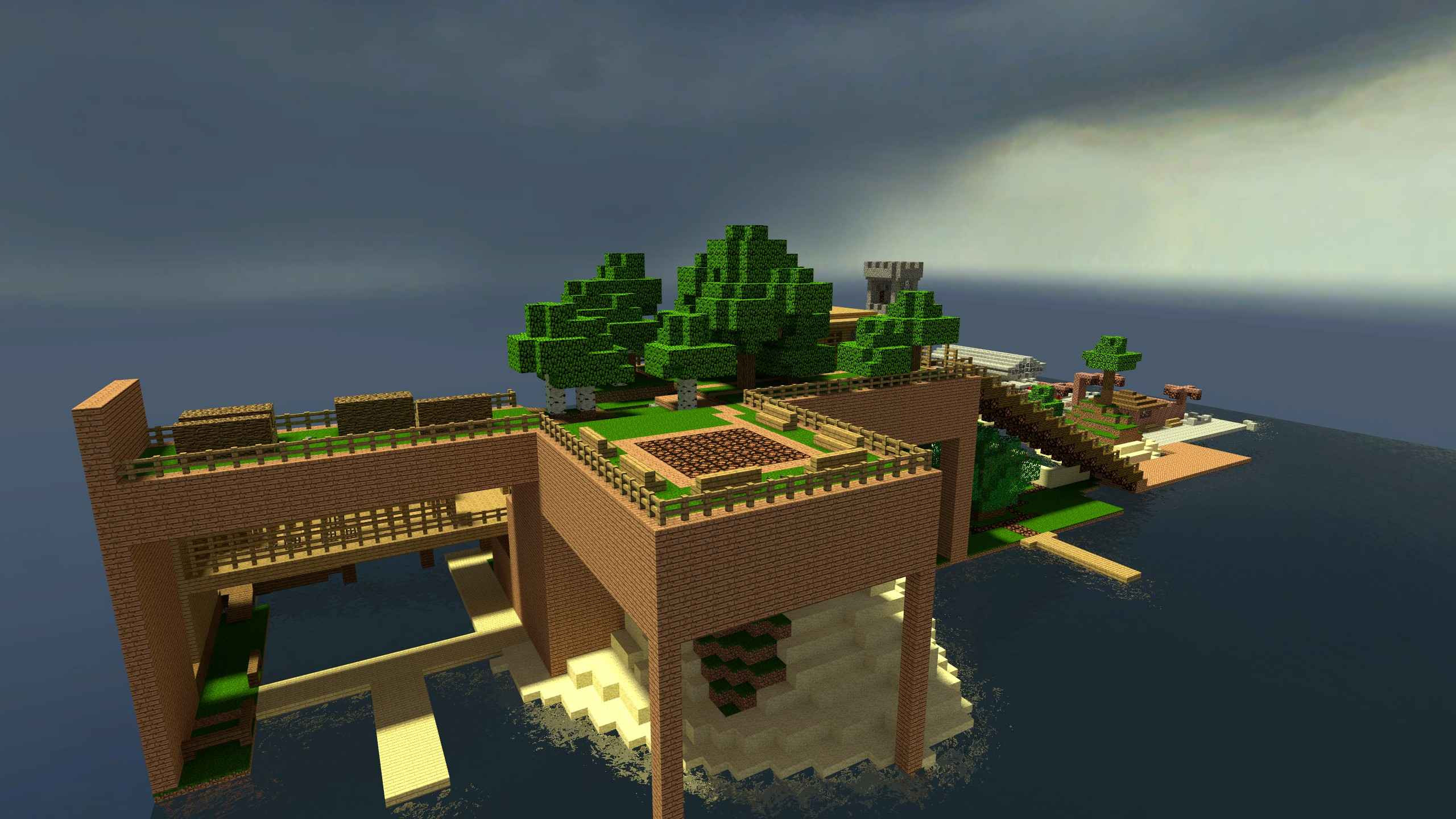 Minecraft Island Mod for Half-Life 2: Deathmatch | HL2:DM Mods