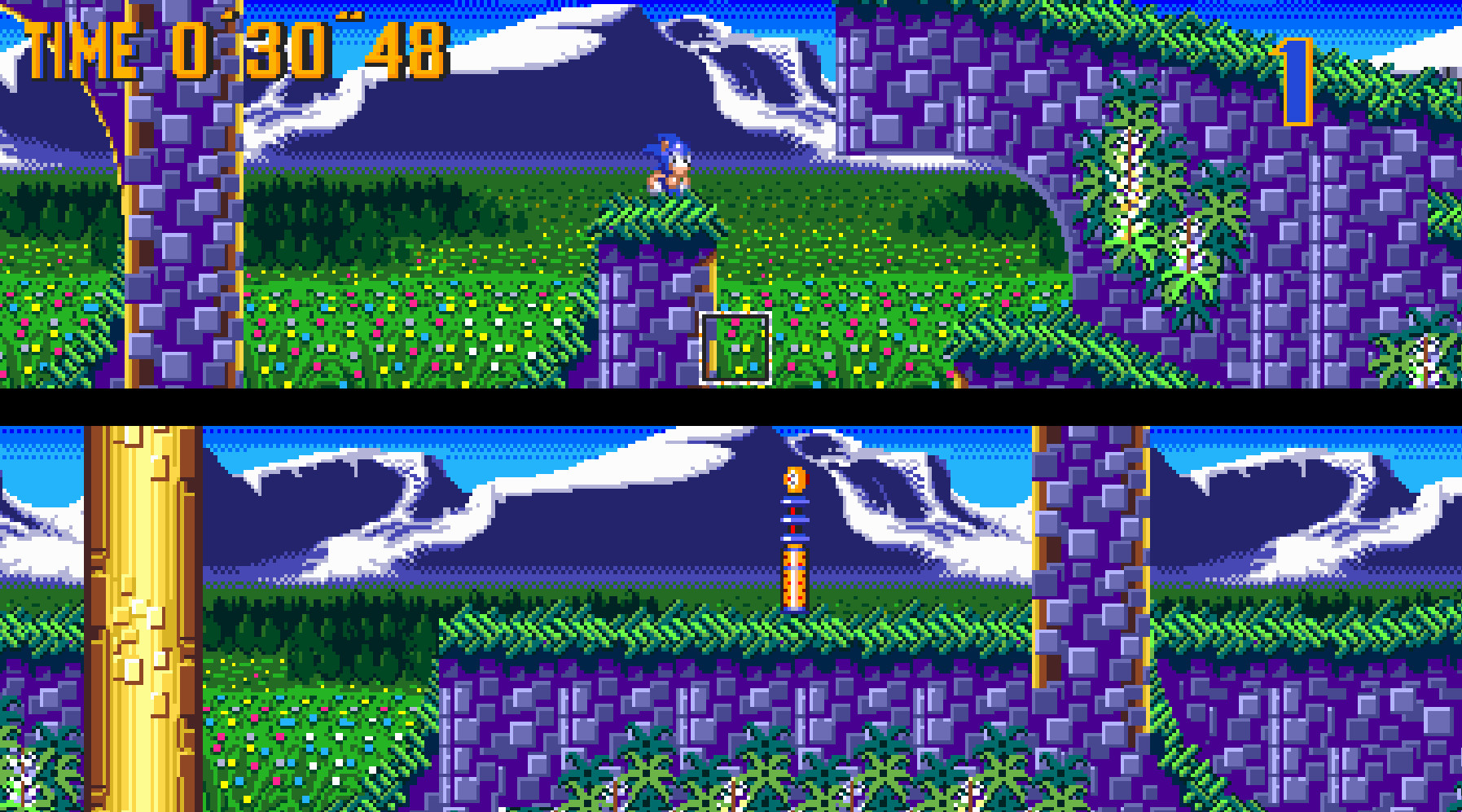 pre 1103 azure lake background Mod for Sonic 3 A.I.R. | S3AIR Mods
