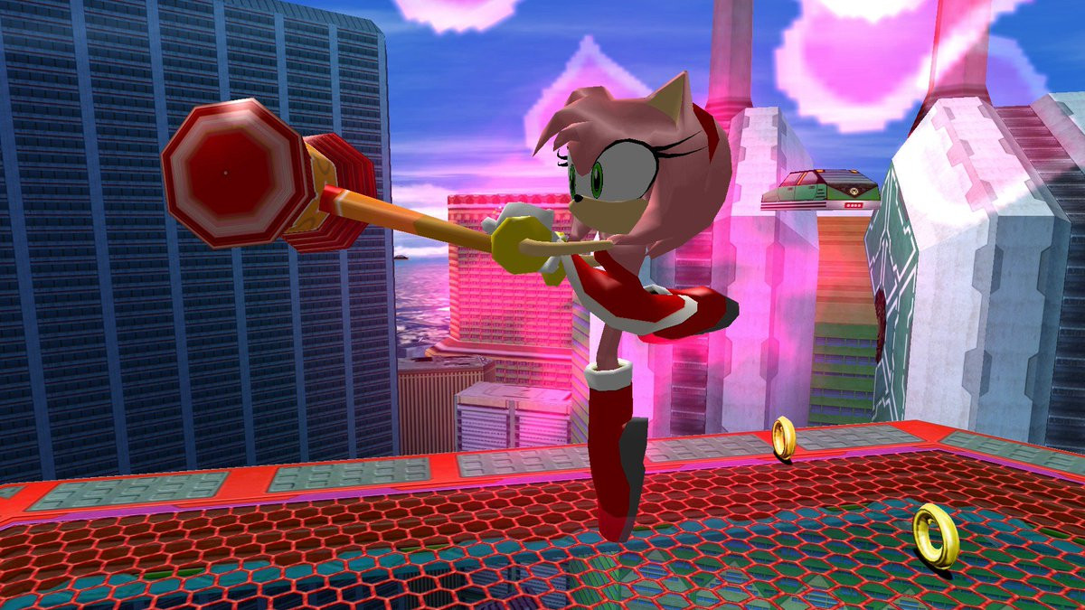 Amy's Hammer Fix [Sonic Heroes] [Mods]