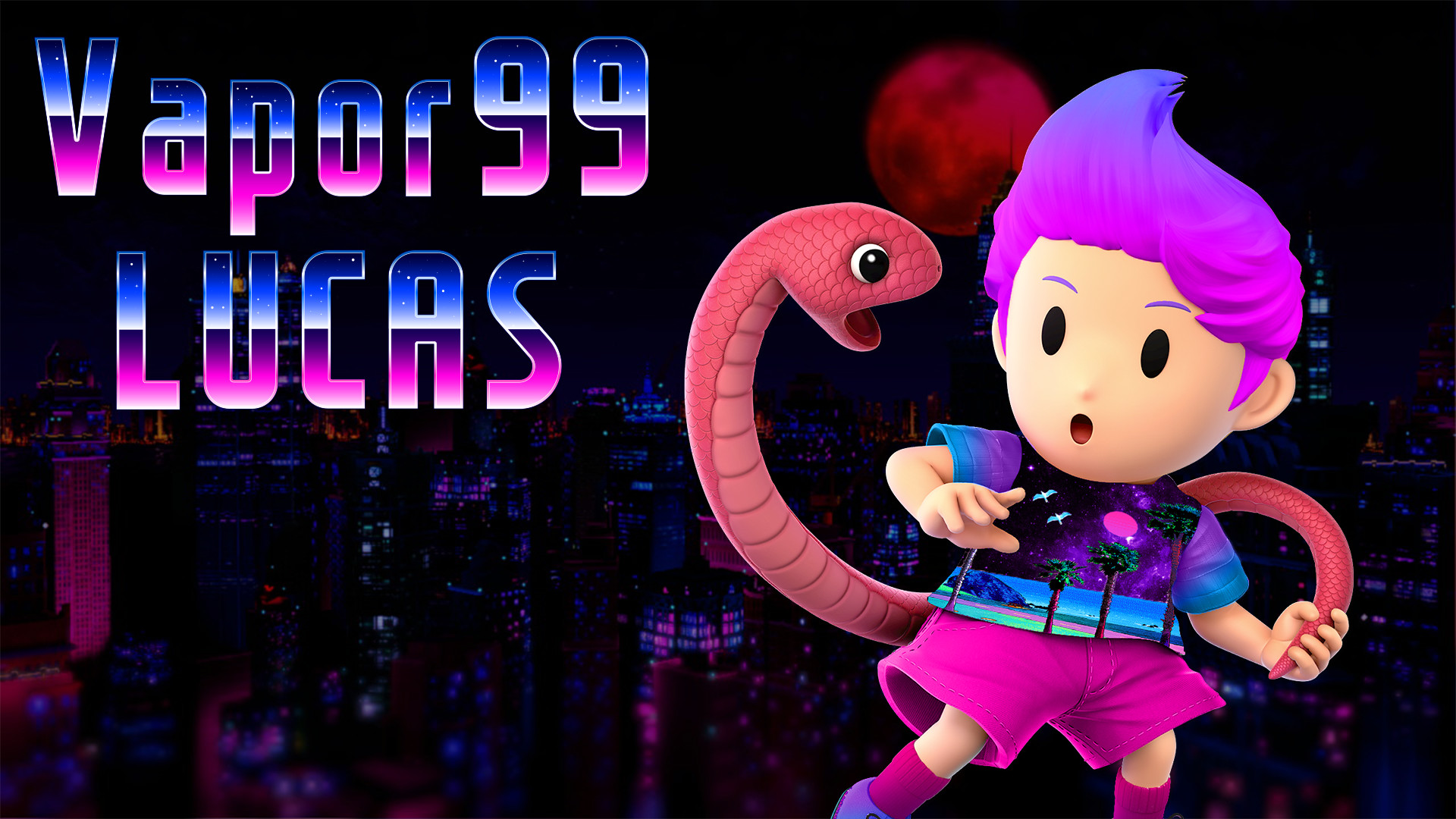 Vapor99 Lucas [Super Smash Bros. Ultimate] [Mods]