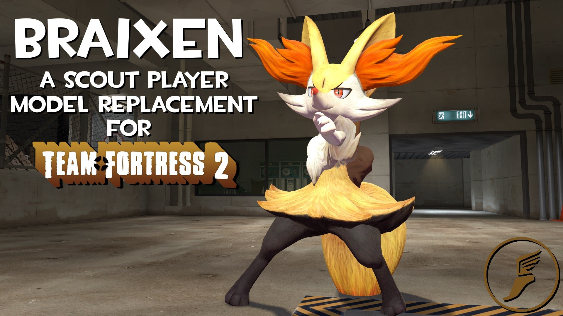 Braixen Scout Mod - Reupload Mod for Team Fortress 2 | TF2 Mods