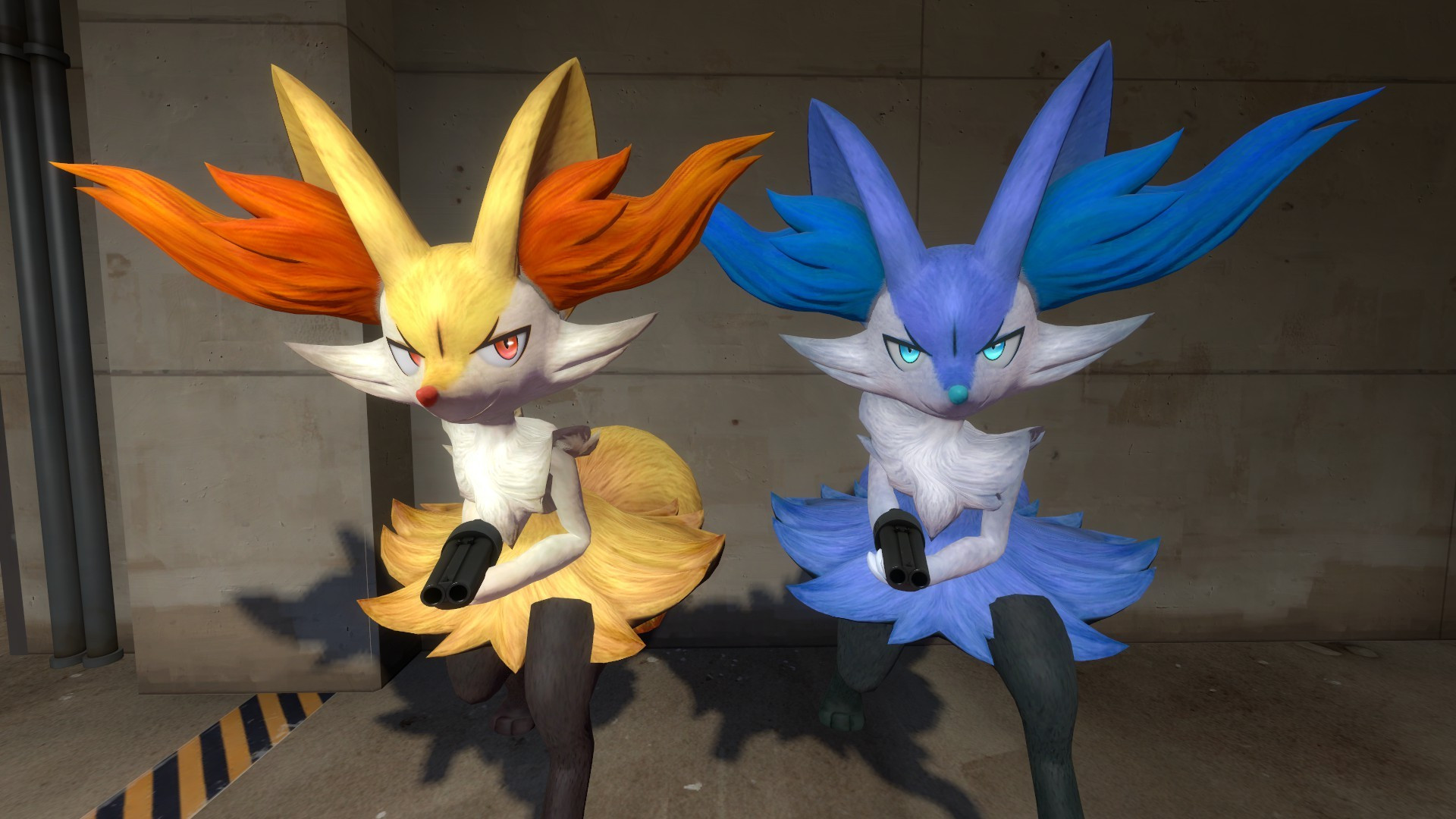Braixen Scout Mod - Reupload Mod for Team Fortress 2 | TF2 Mods