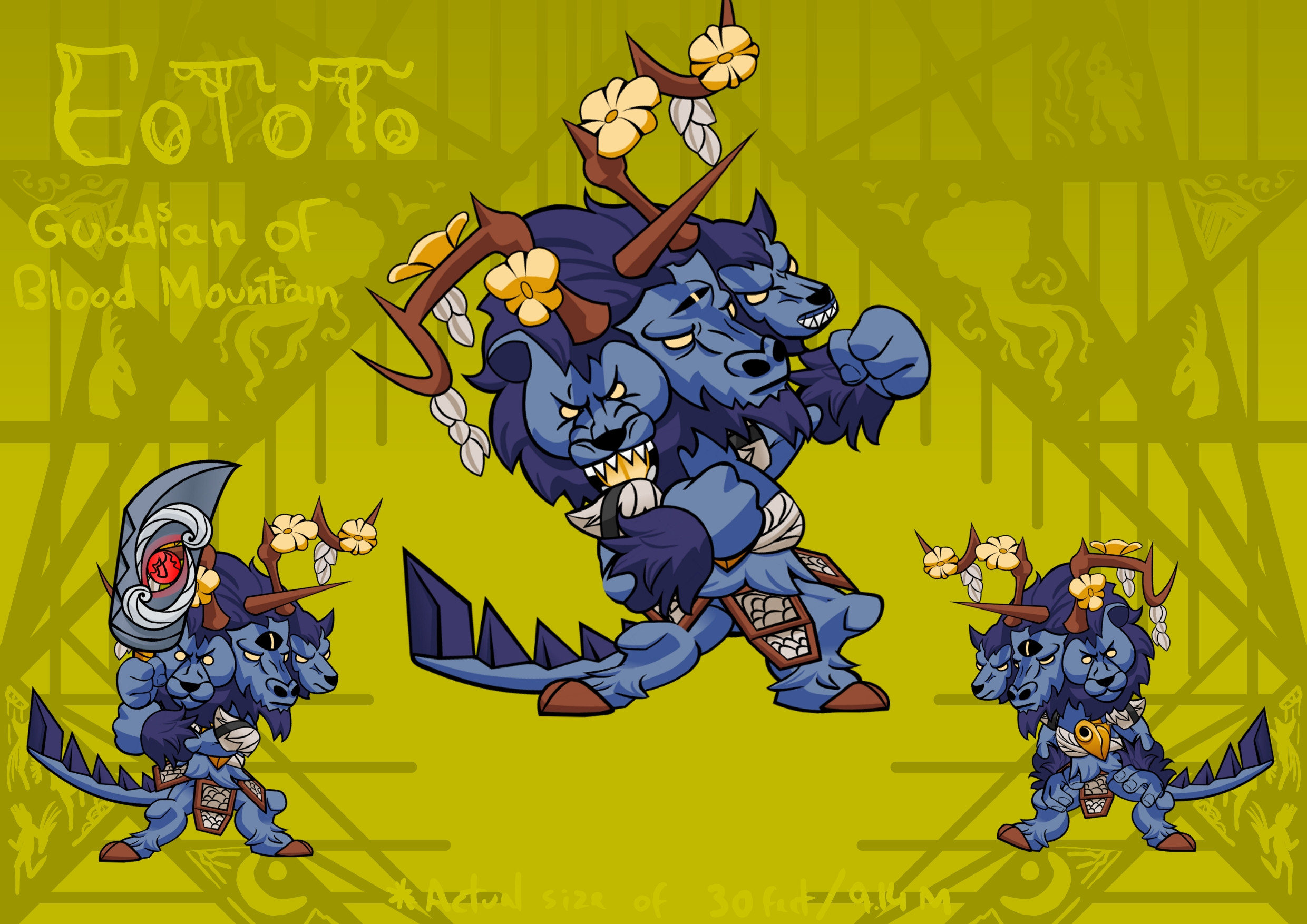 Eototo, The Guardian of Blood Mountain [Brawlhalla] [Mods]