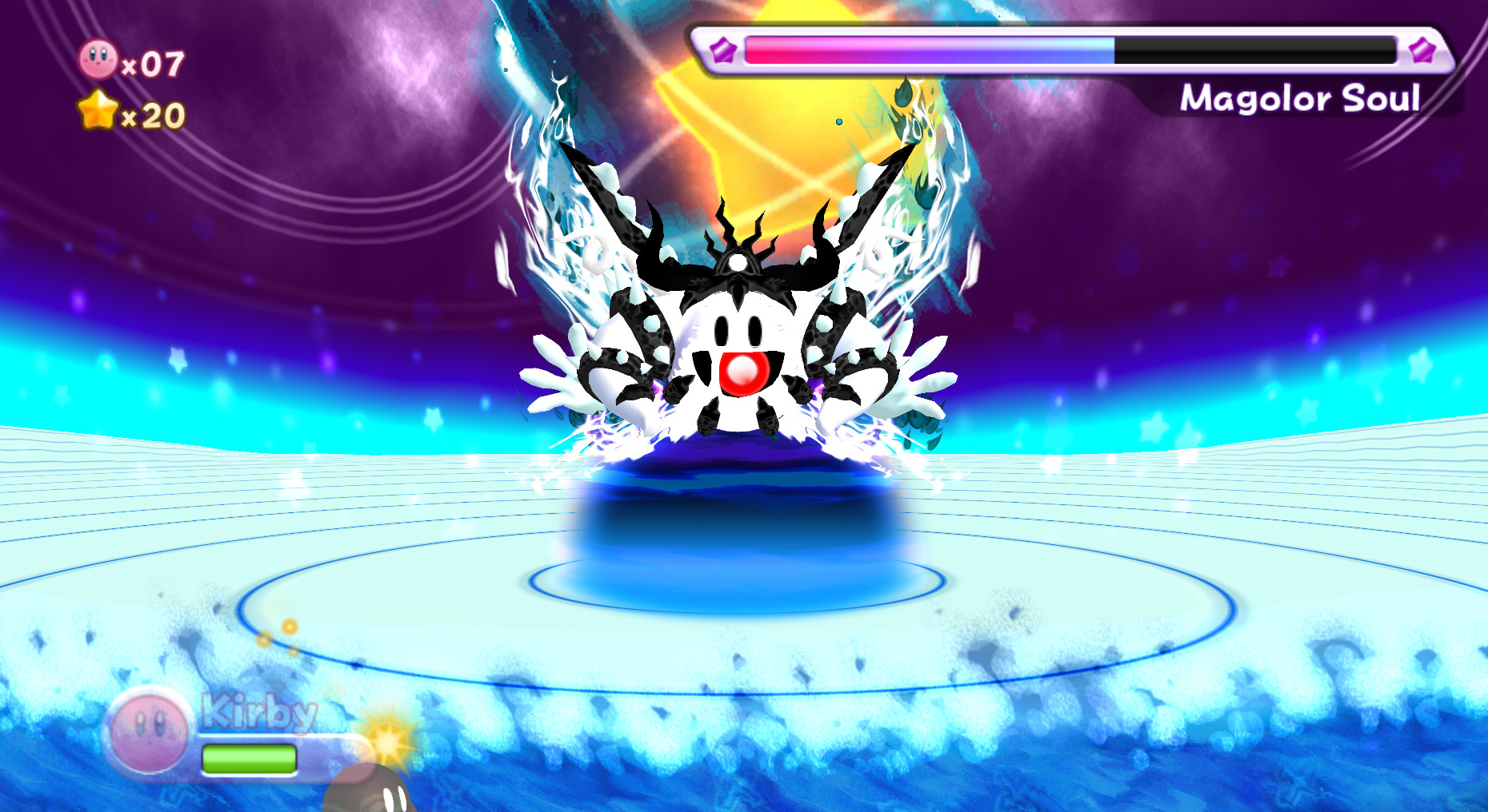 Negative Soul Magolor and Kirby [Kirby's Return to Dream Land] [Mods]