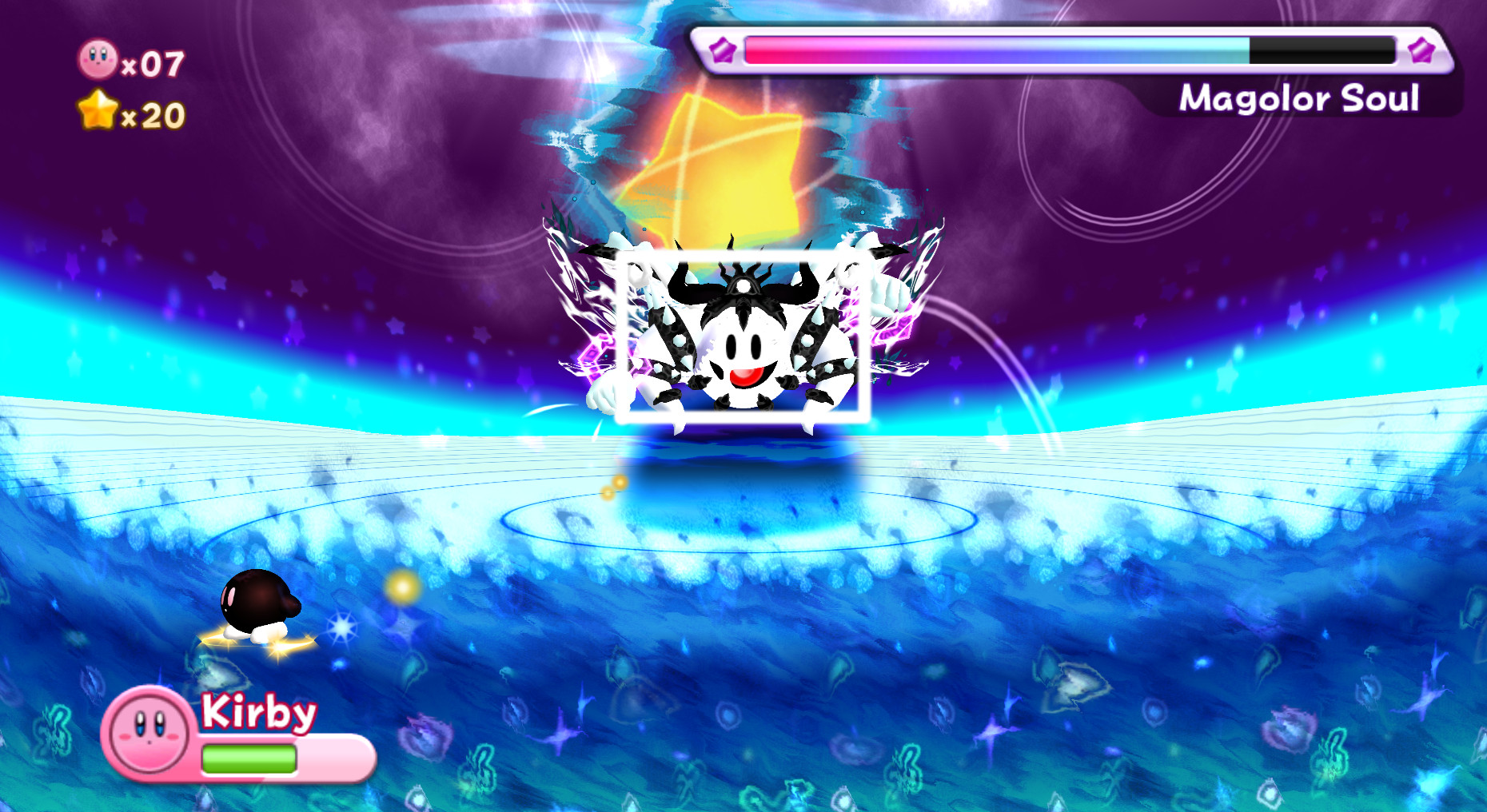 Negative Soul Magolor and Kirby [Kirby's Return to Dream Land] [Mods]