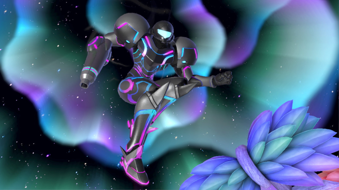 Neon Samus [Super Smash Bros. Ultimate] [Mods]
