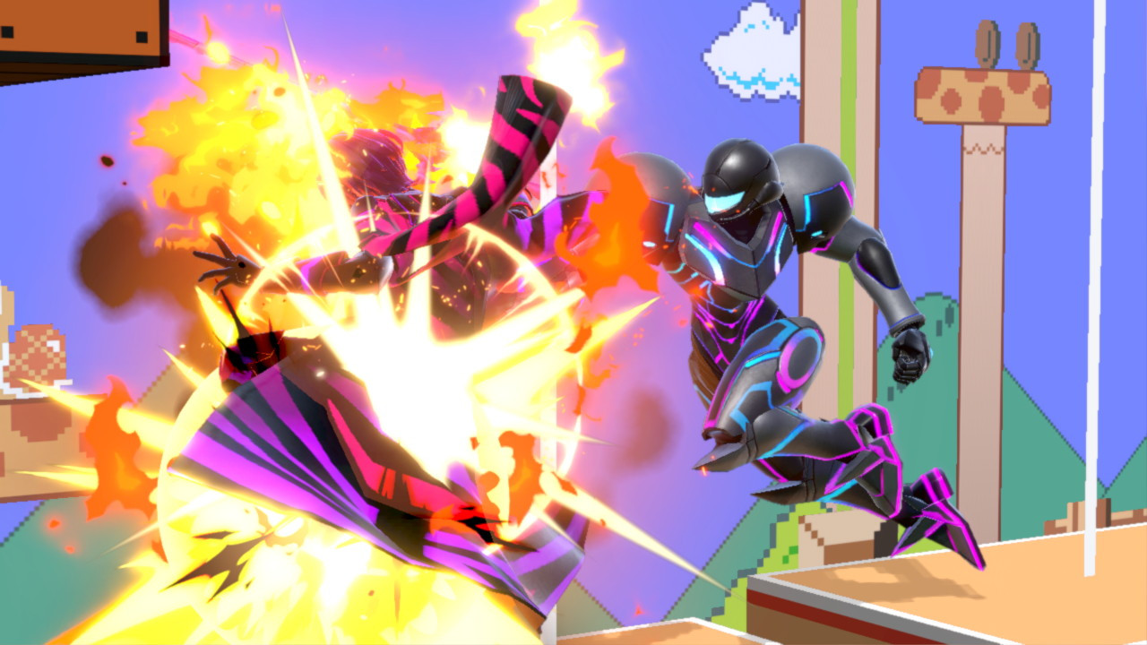 Neon Samus [Super Smash Bros. Ultimate] [Mods]