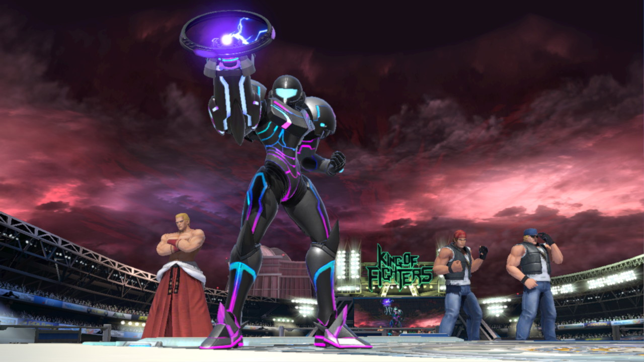 Neon Samus [Super Smash Bros. Ultimate] [Mods]