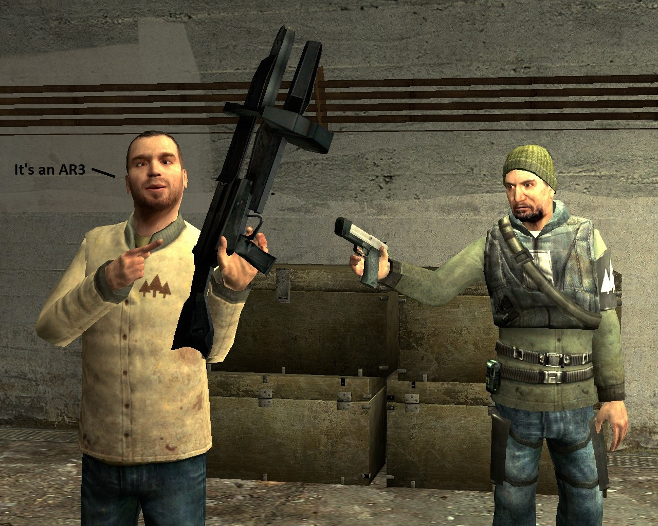 White Forest Staff Mod for Half-Life 2 | HL2 Mods