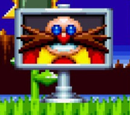 Black Eggman Signpost Mod for Sonic Mania | SM Mods