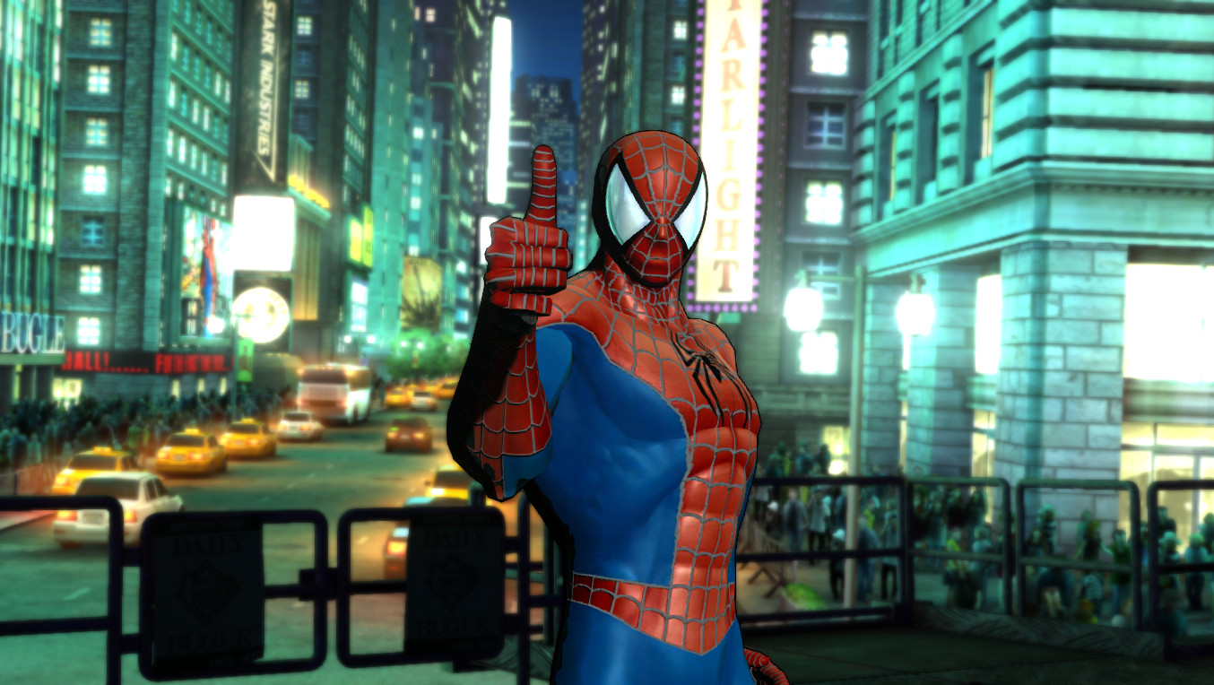 Spider Man Sam raimi skin MOD [Ultimate Marvel vs Capcom 3] [Mods]