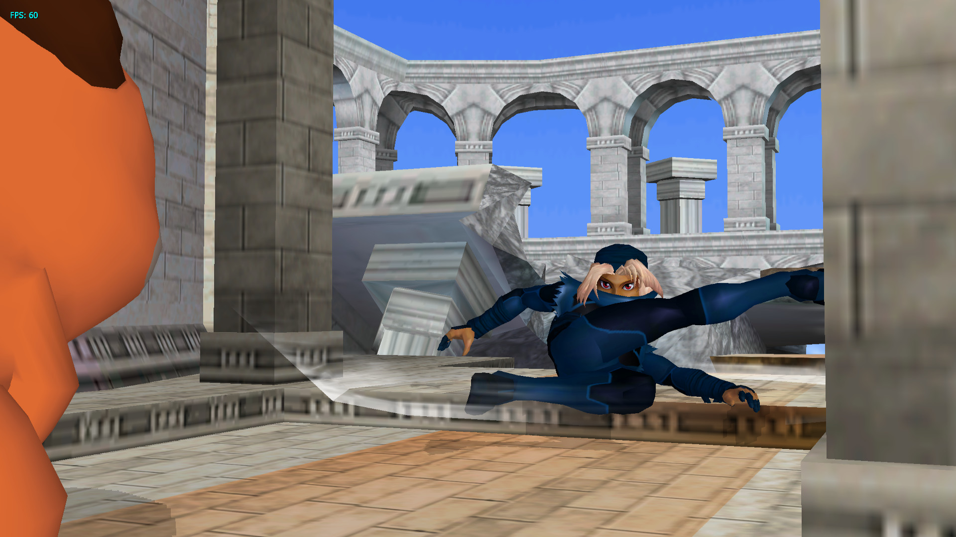 Deep Navy Sheik [Super Smash Bros. Melee] [Mods]